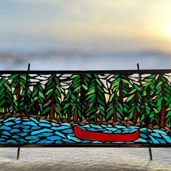 Stained Glass Window - Etsy Canada