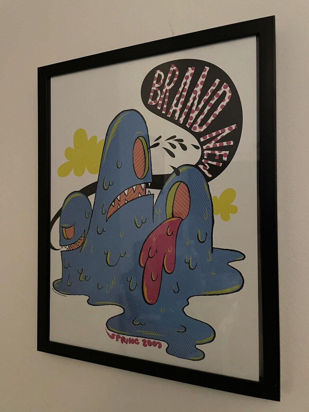 Framed Brand New, Tour Poster 2007 - Etsy