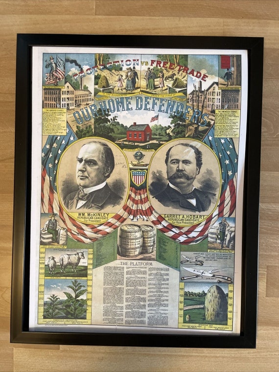 Election Of 1896 Posters