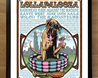 Original 1991 Lollapalooza T Shirt - Etsy Original 1991 Lollapalooza T Shirt - Etsy