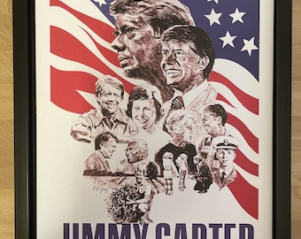 Jimmy Carter Campaign Poster - Etsy