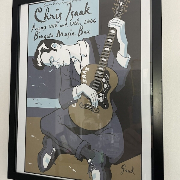 Chris Isaak Poster - Etsy