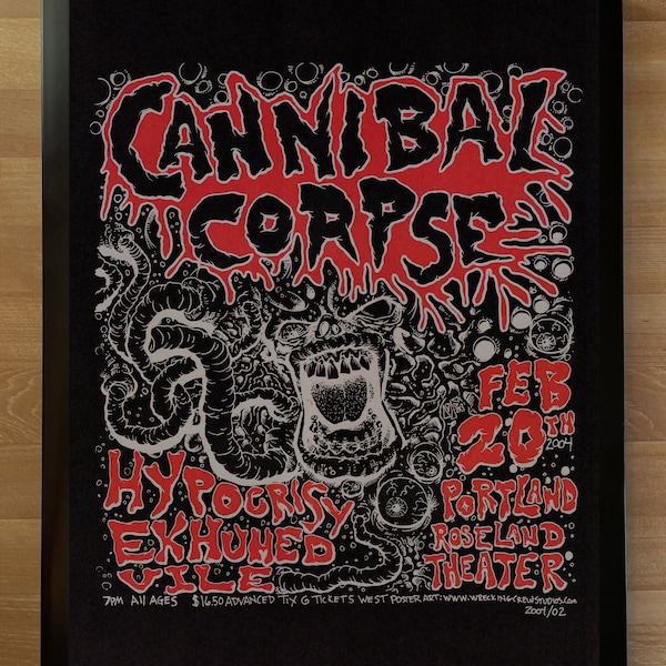 Cannibal Corpse Poster - Etsy