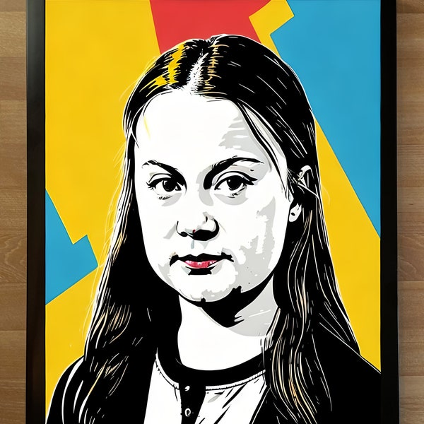 Greta Thunberg Art - Etsy