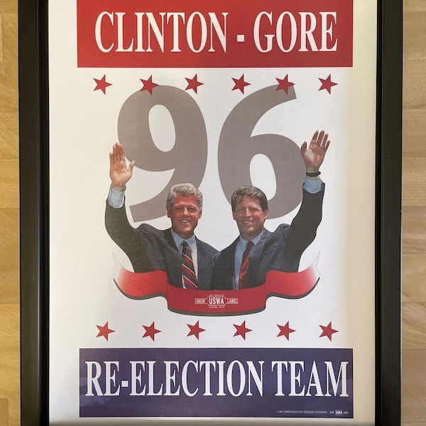 Bill Clinton Poster - Etsy