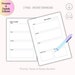 Two Page Weekly Planner - BOLD and Minimalistic Design - Simple Way to ...