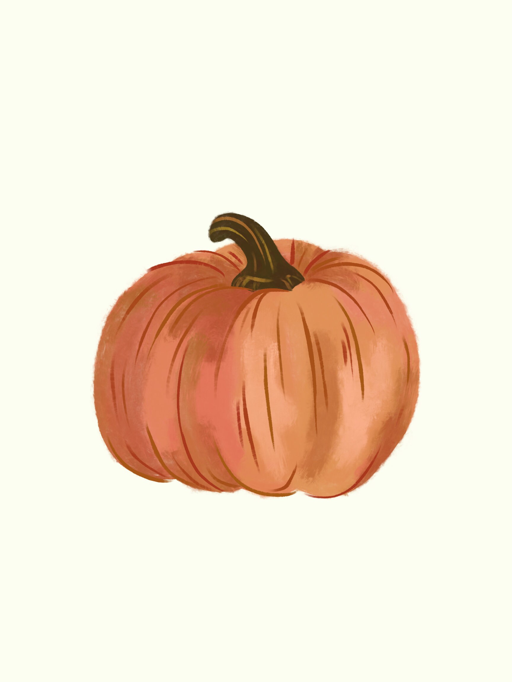 Pumpkin Print - Etsy