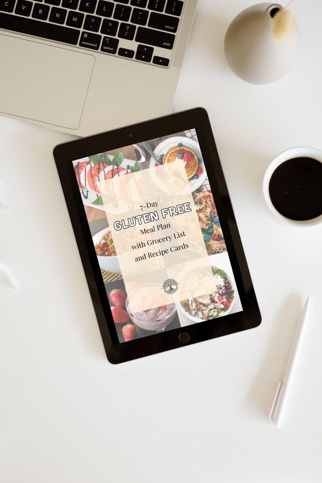 7-day Gluten Free Meal Plan With Grocery List & Recipe Cards - Whole ...