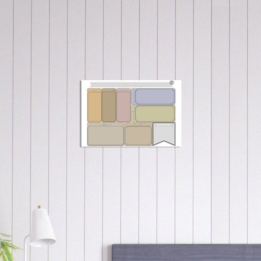 Foam Productivity Booster Kanban Board for Projects, Work, Task ...