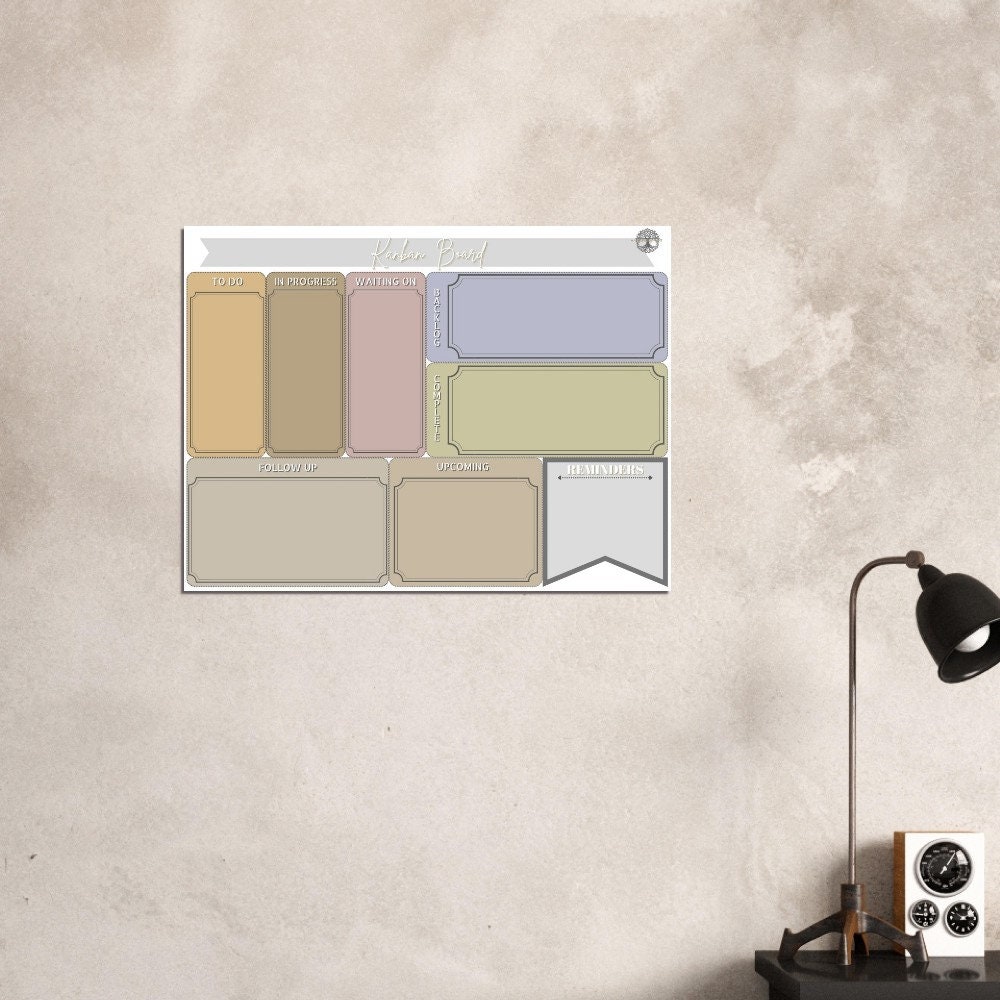 Foam Productivity Booster Kanban Board for Projects, Work, Task ...
