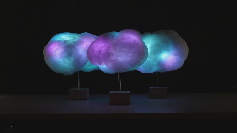 LED Interactive Cloud Lamp - Etsy