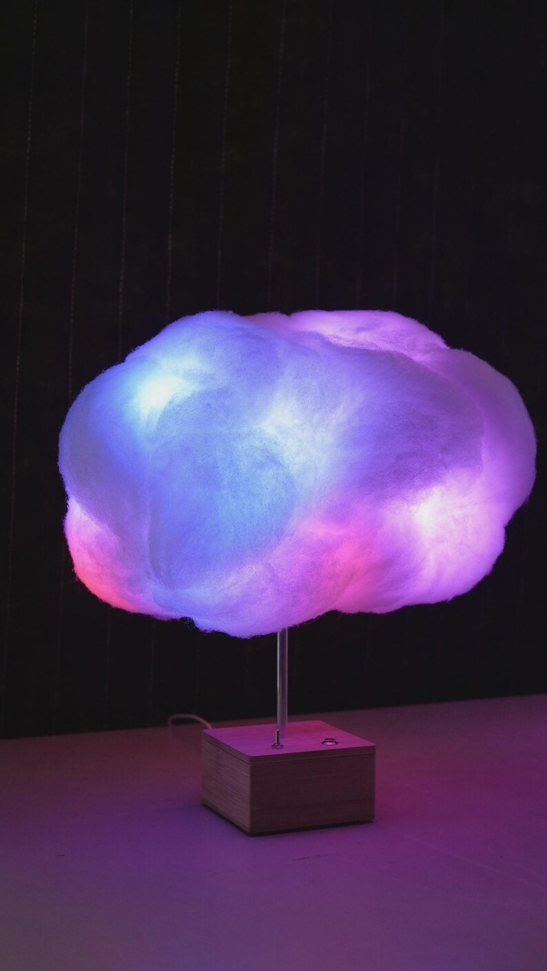 LED Interactive Cloud Lamp - Etsy