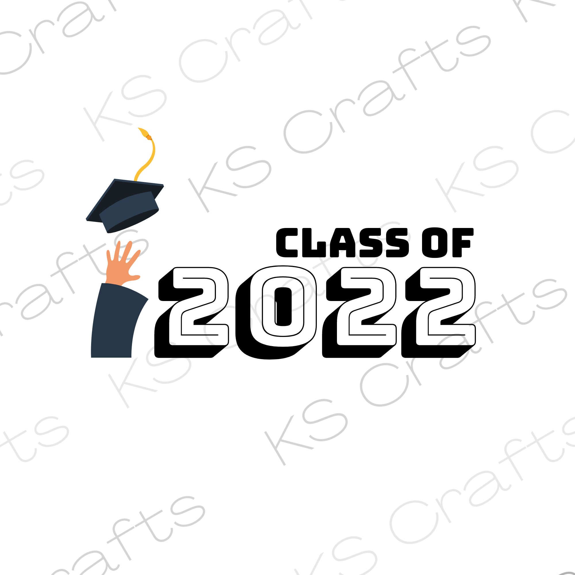 Class of 2022 SVG PNG JPEG, Graduation 2022, Clip Art, Digital Prints ...