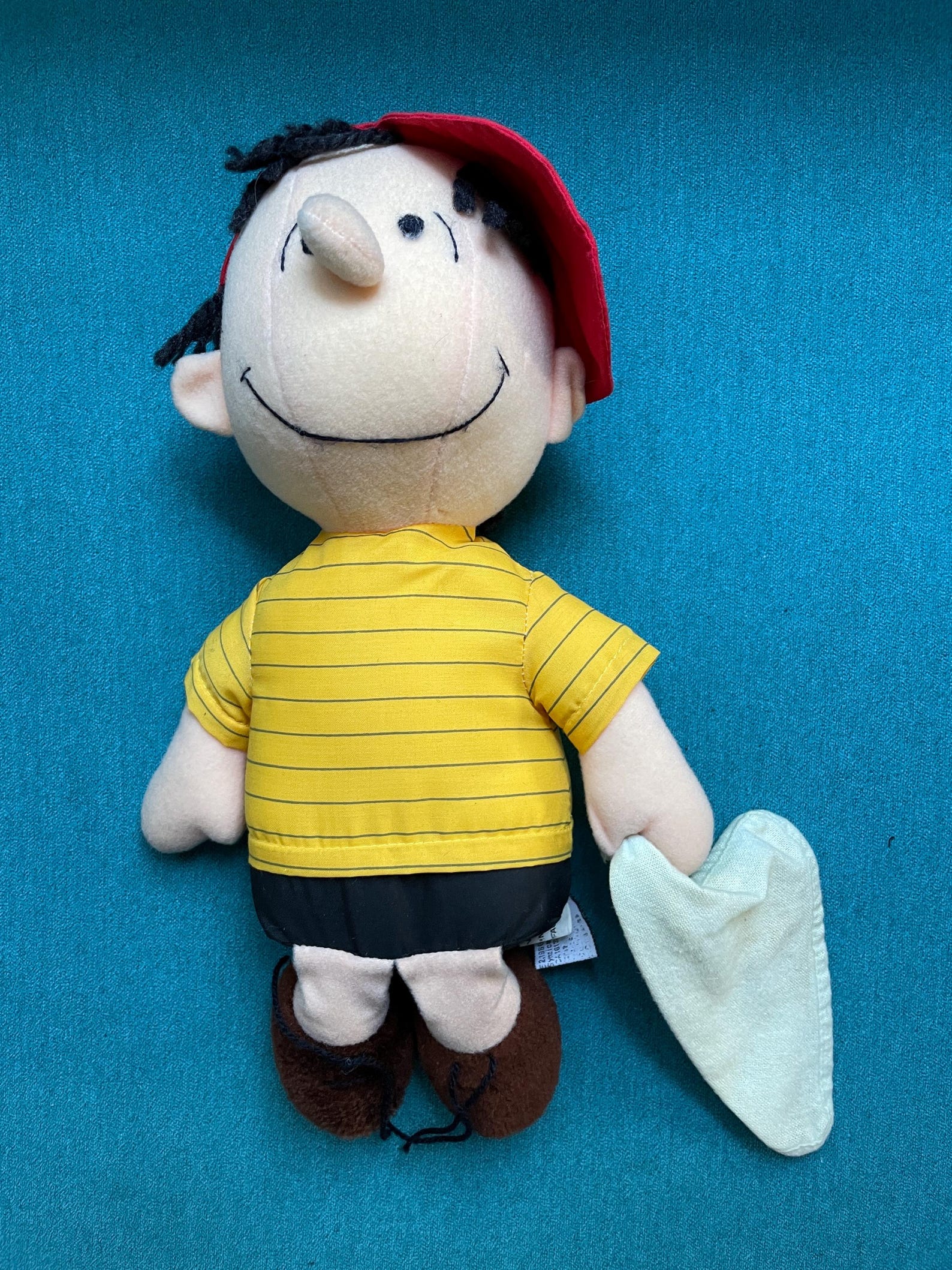 Vintage 1980’s Linus Van Pelt Plush Toy From the Peanuts Comic Strip ...