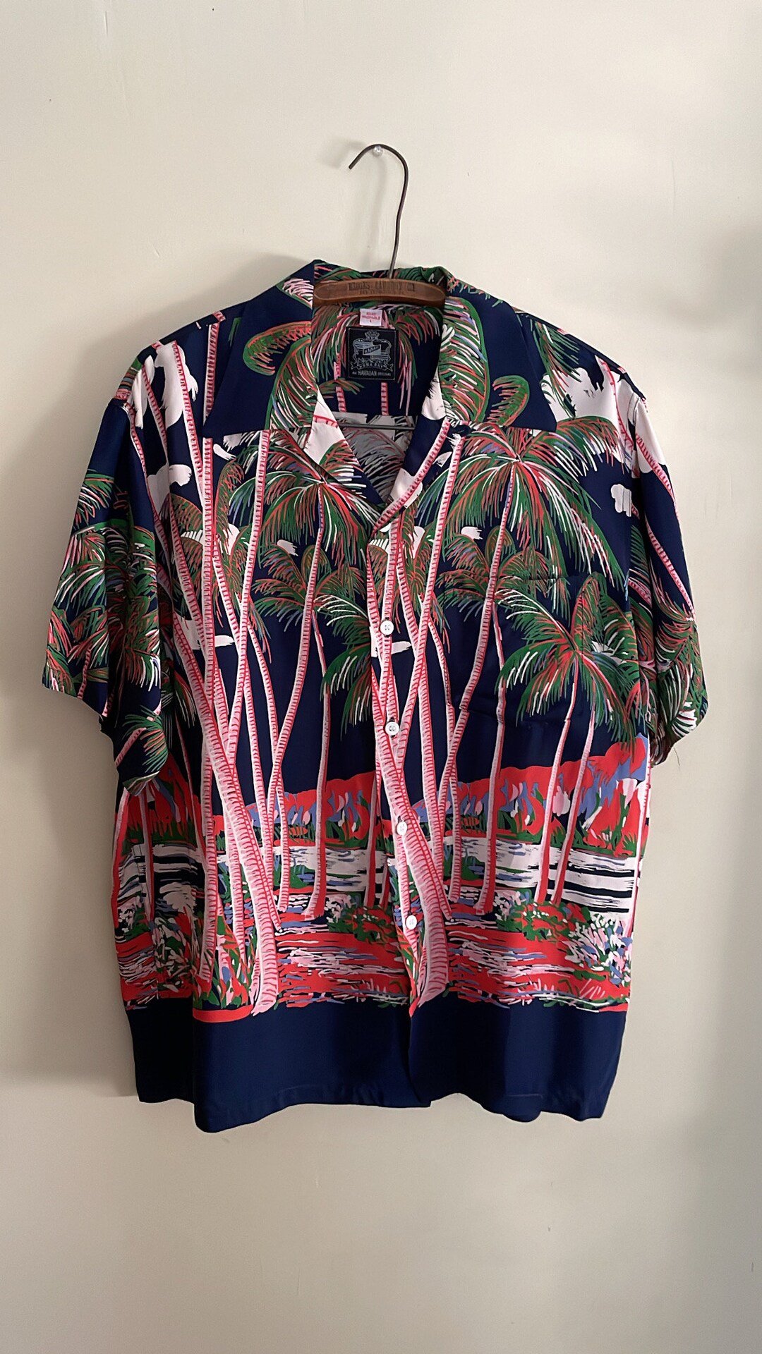 RAB Tiki Vtg Vlv 1940s Style Repro Hawaiian Aloha Sunsurf duke ...