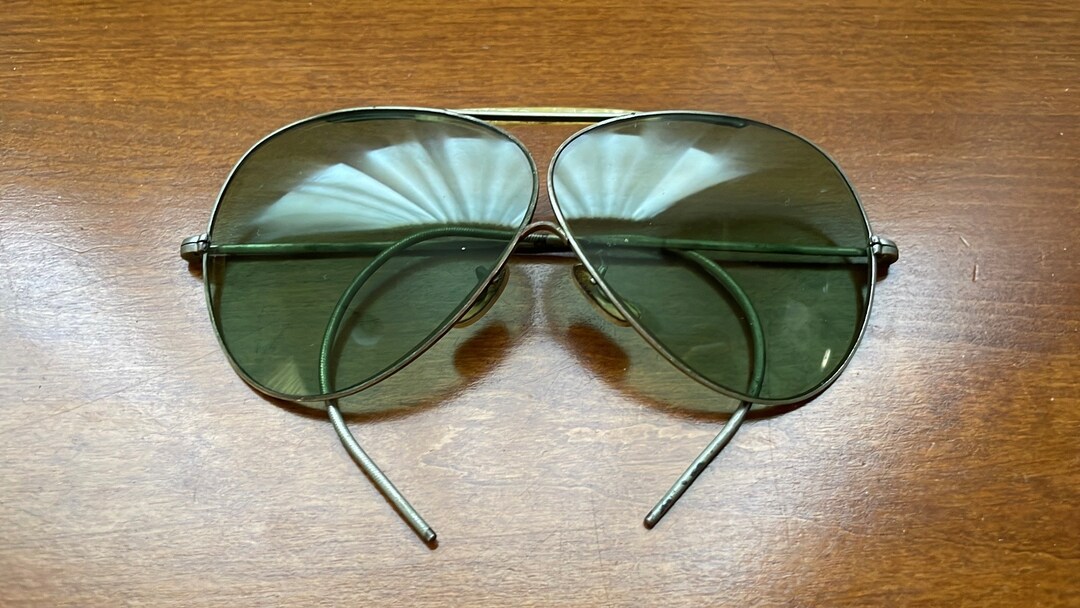 Rare Vintage 1940s Aviator Flying Sunglasses - Etsy