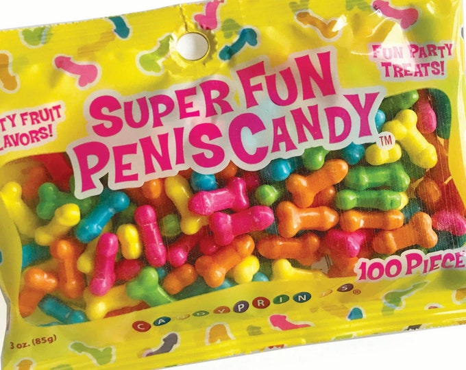 Super Fun Penis Candy Bachelorette Party Decorations Naughty Bach Party ...