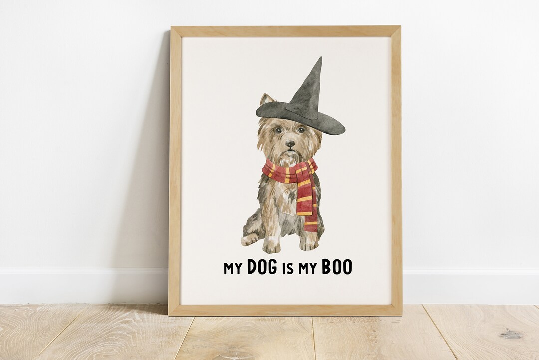 DIGITAL PRINTABLE Yorkie Halloween - Etsy