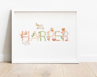 Harper's Prayer Custom From Name Meaning Baby Names - Etsy