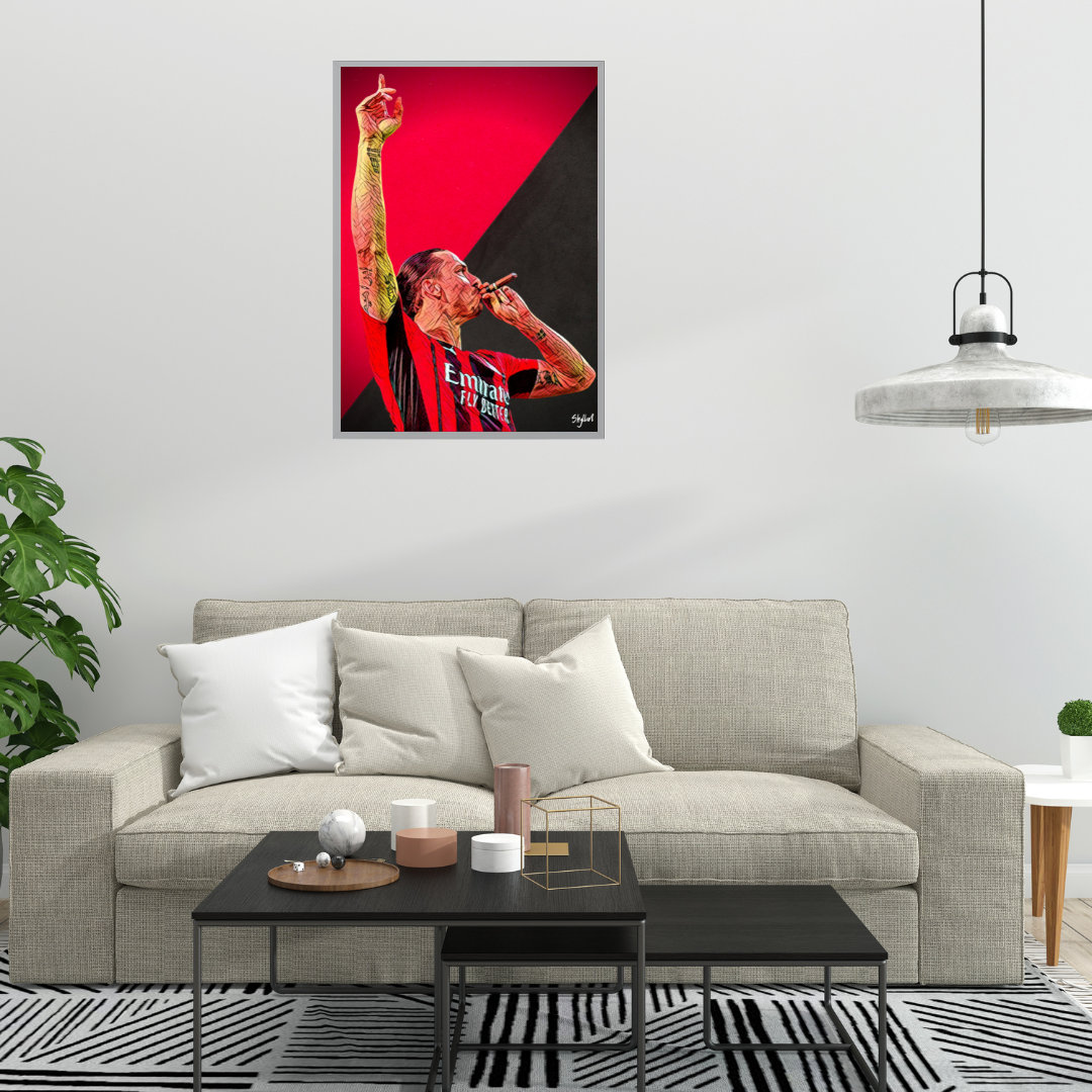 Zlatan Ibrahimovic AC Milan Cigar Serie A Scudetto Football - Etsy
