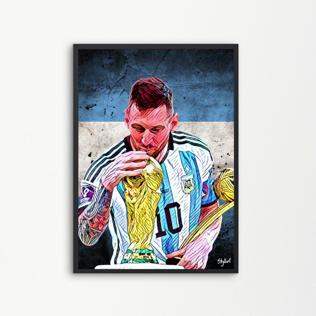 Messi Leo Argentina Forward Footballer Argentina World Cup Qatar 2022 ...