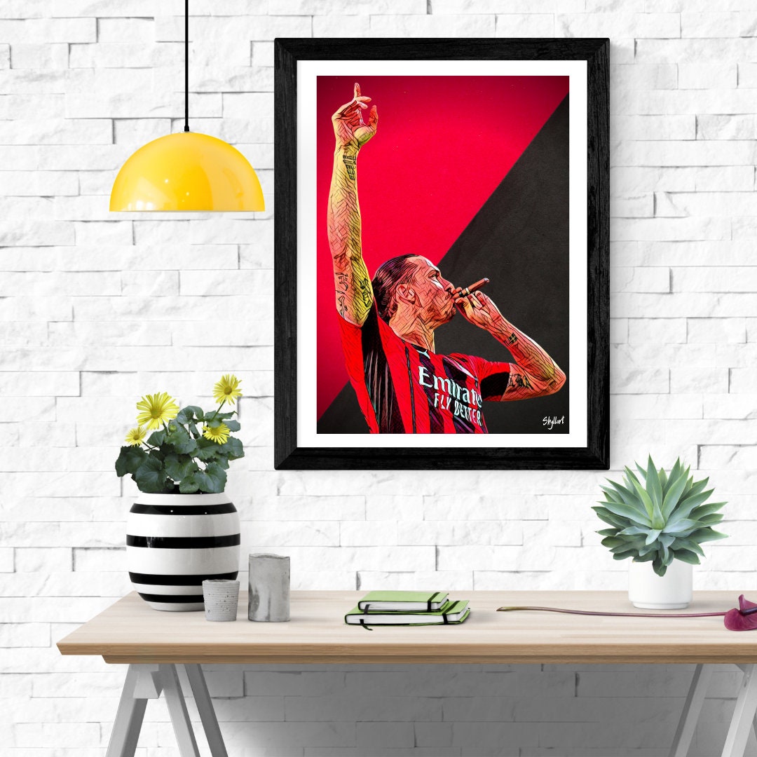 Zlatan Ibrahimovic AC Milan Cigar Serie A Scudetto Football - Etsy