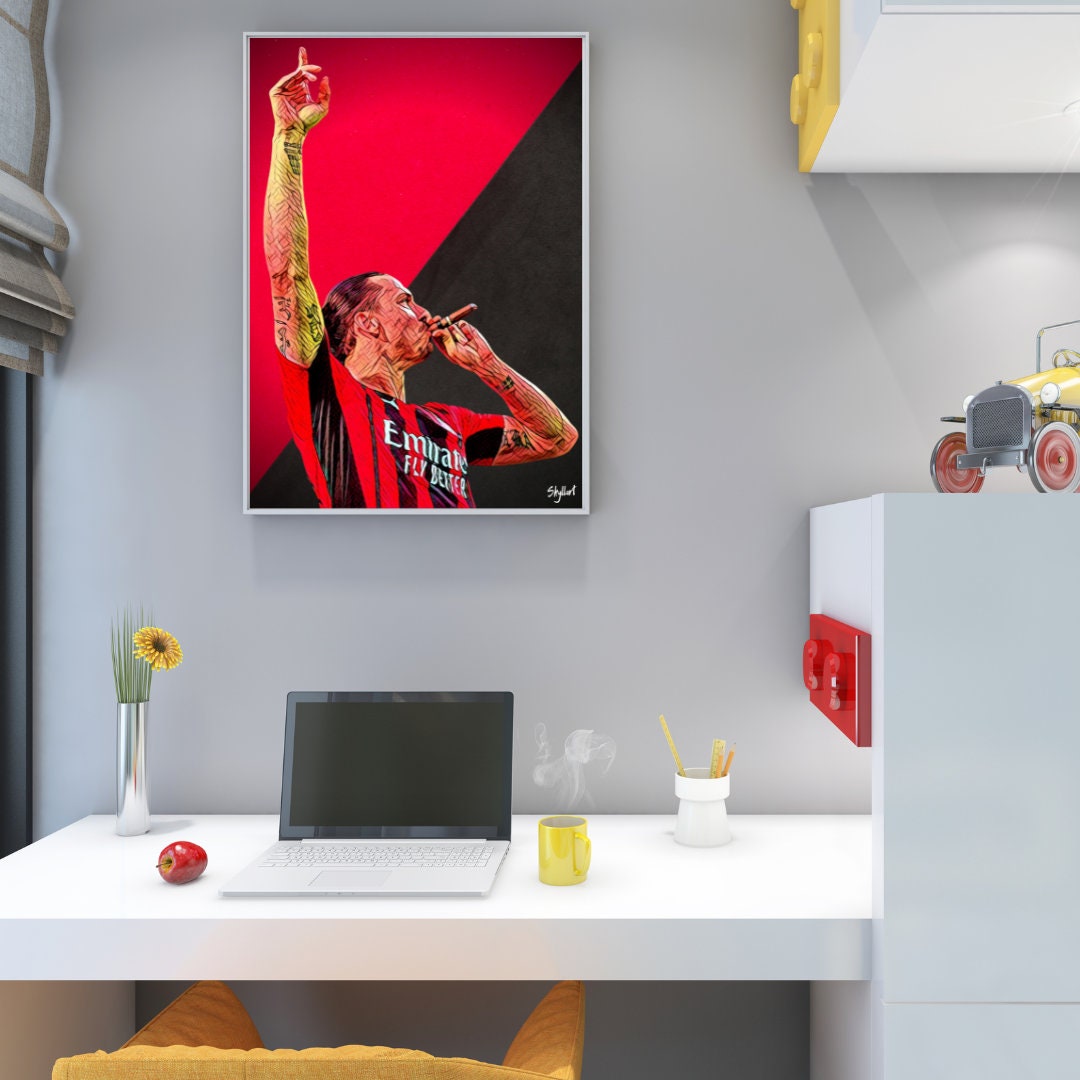 Zlatan Ibrahimovic AC Milan Cigar Serie A Scudetto Football - Etsy