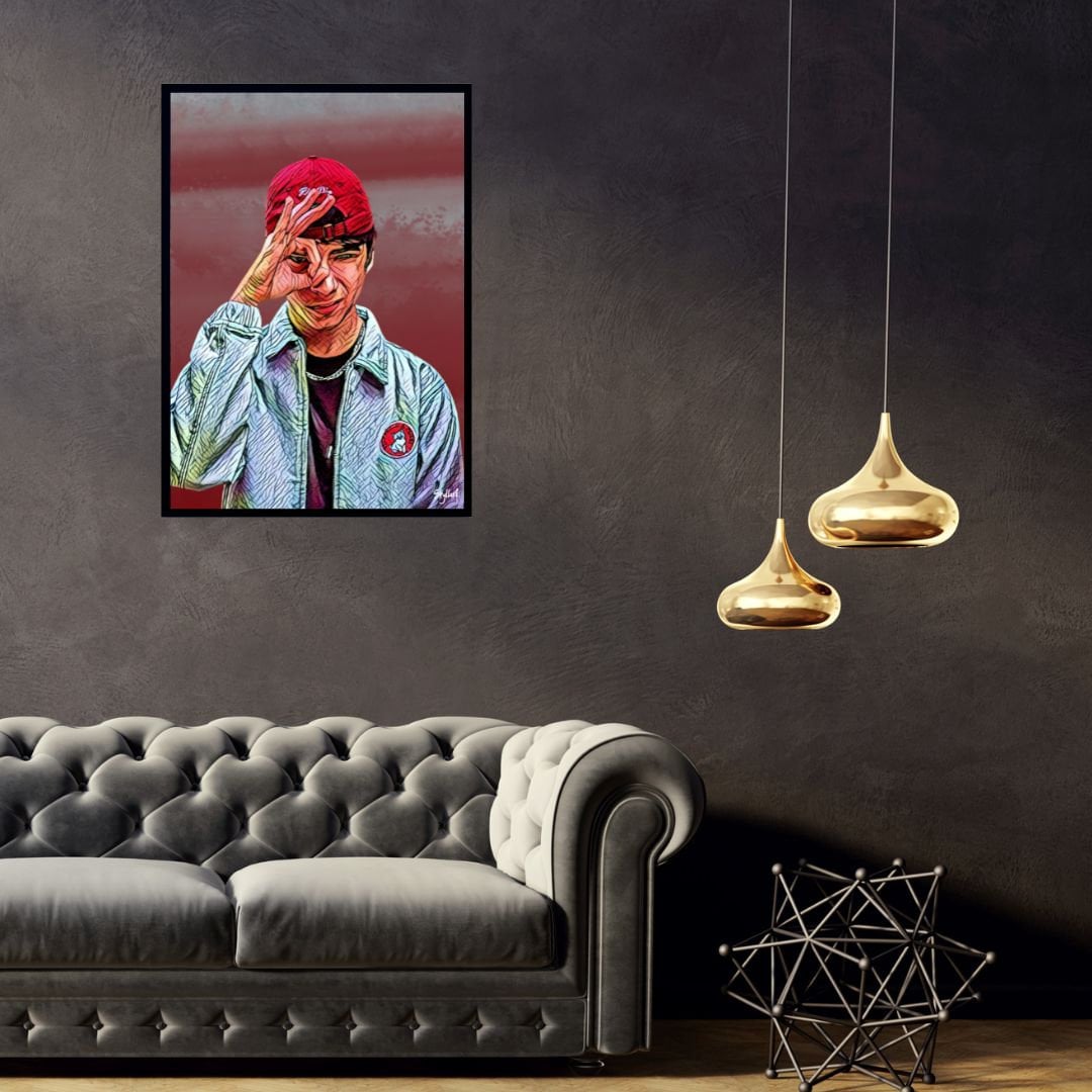 Shiva Singer Music Singer Italian Rap Trap Hip Hop Printable Digital ...