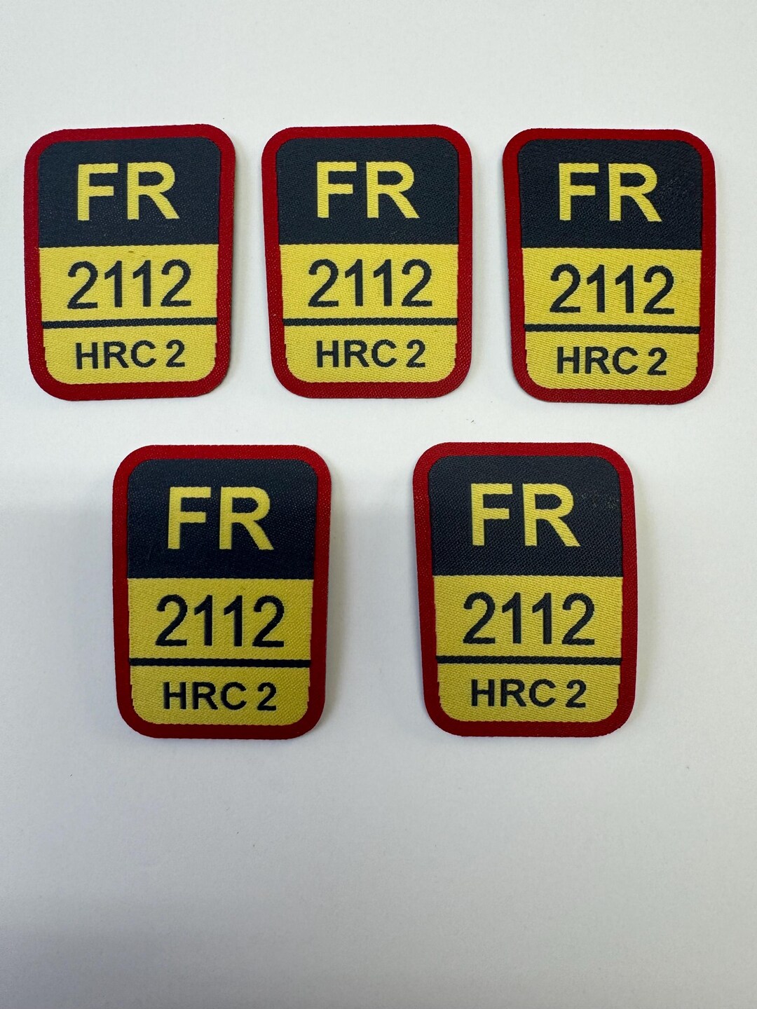 FR Replacement Patch Set – HRC2/NFPA 2112 Compliant, Iron-on (lot of 5 ...