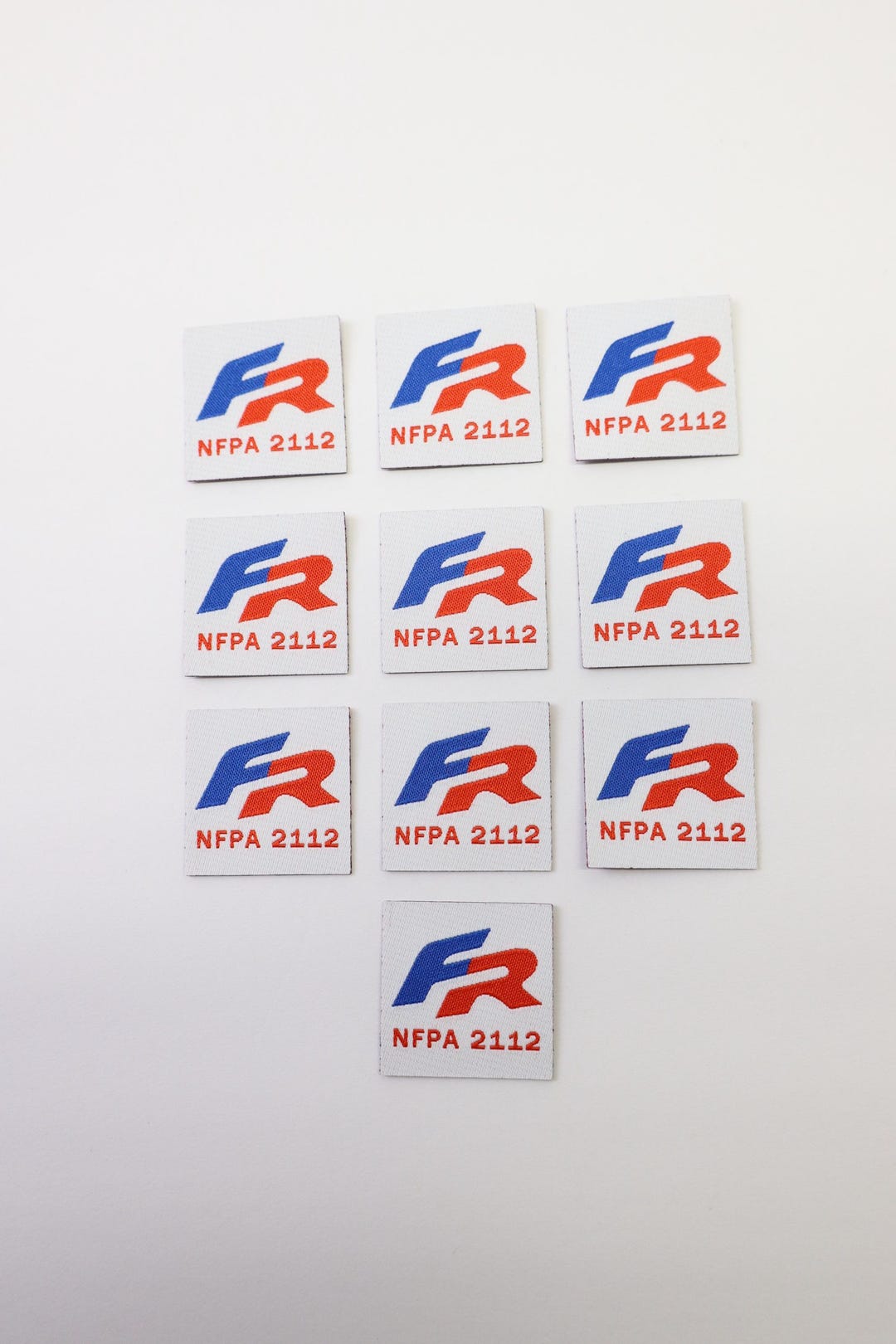 NFPA 2112 FR Iron on Replacement Patch Red/blue - Etsy