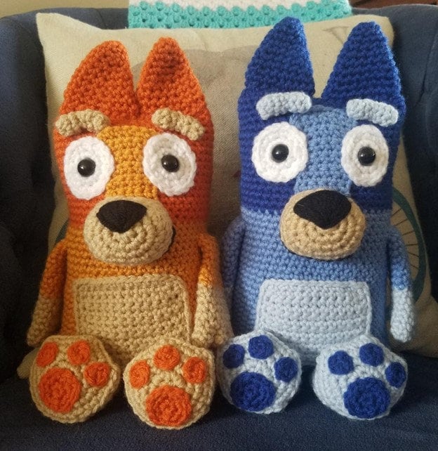 Bluey and Bingo Crochet Pattern - Etsy