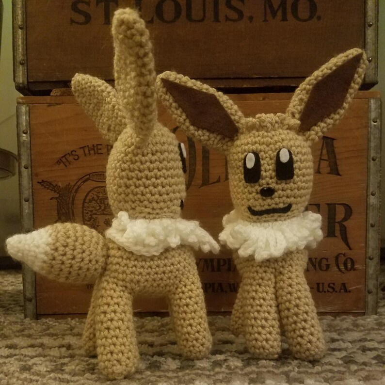 Eevee Crochet Pattern - Etsy