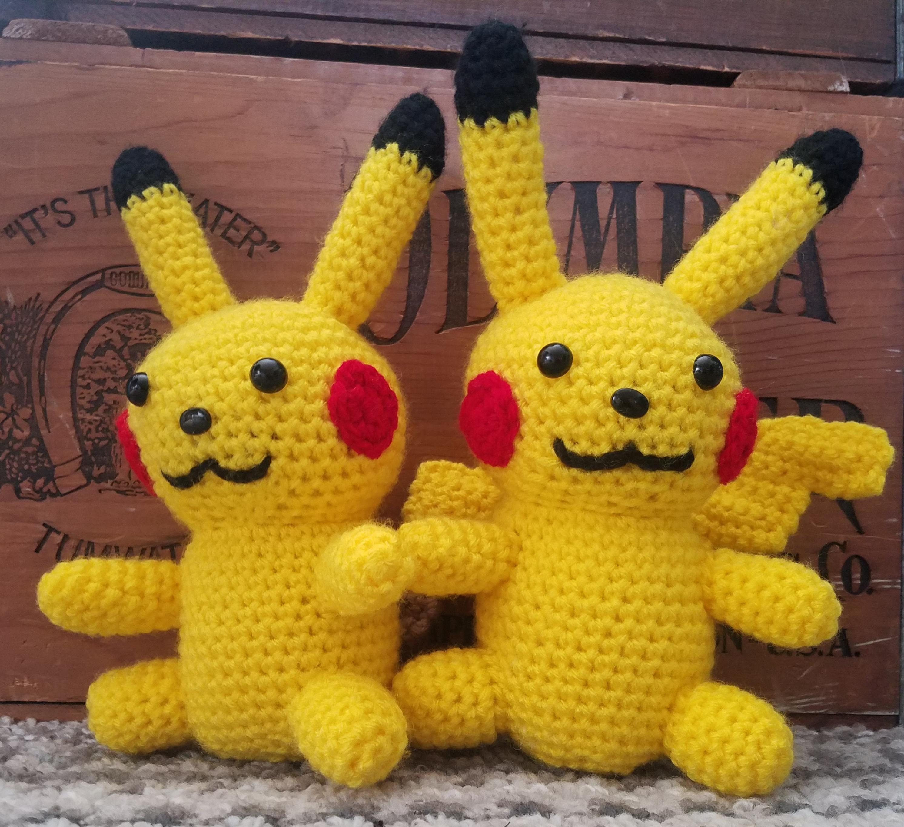 Pickachu Crochet Pattern - Etsy