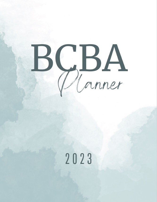 BCBA Digital Planner for 2023 With CEU Tracker With Over 400 Hyperlinks ...