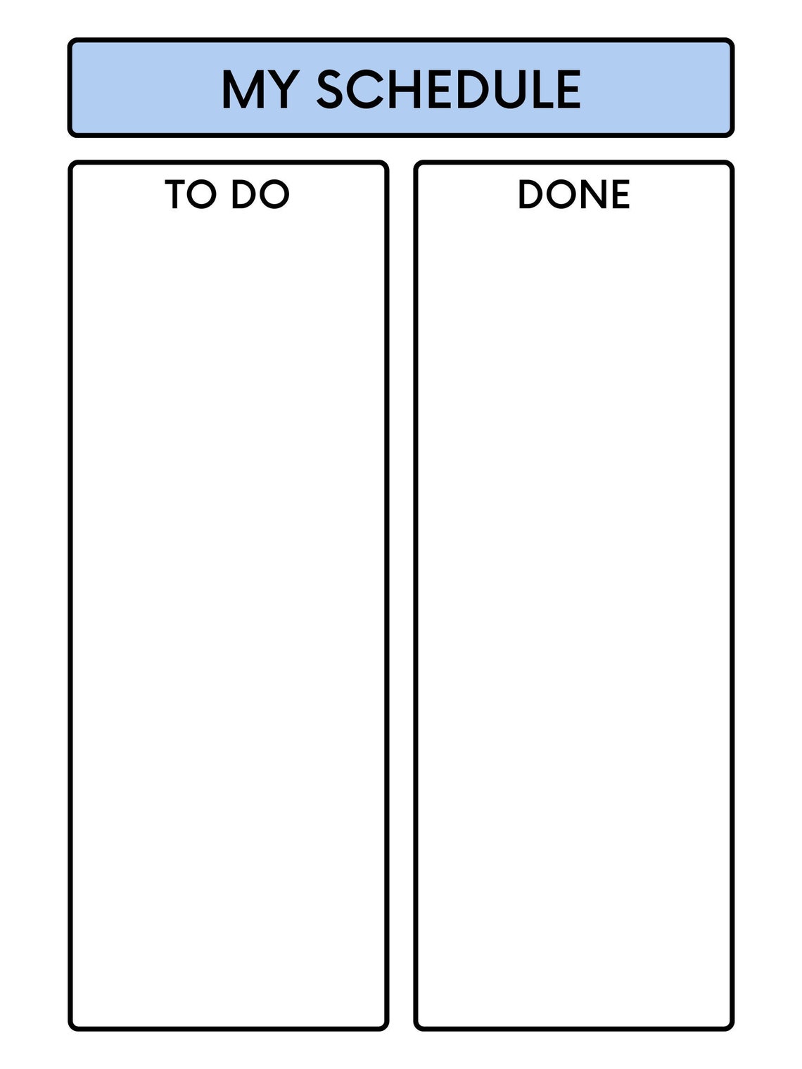 Visual Schedule - ABA, Autism - Etsy