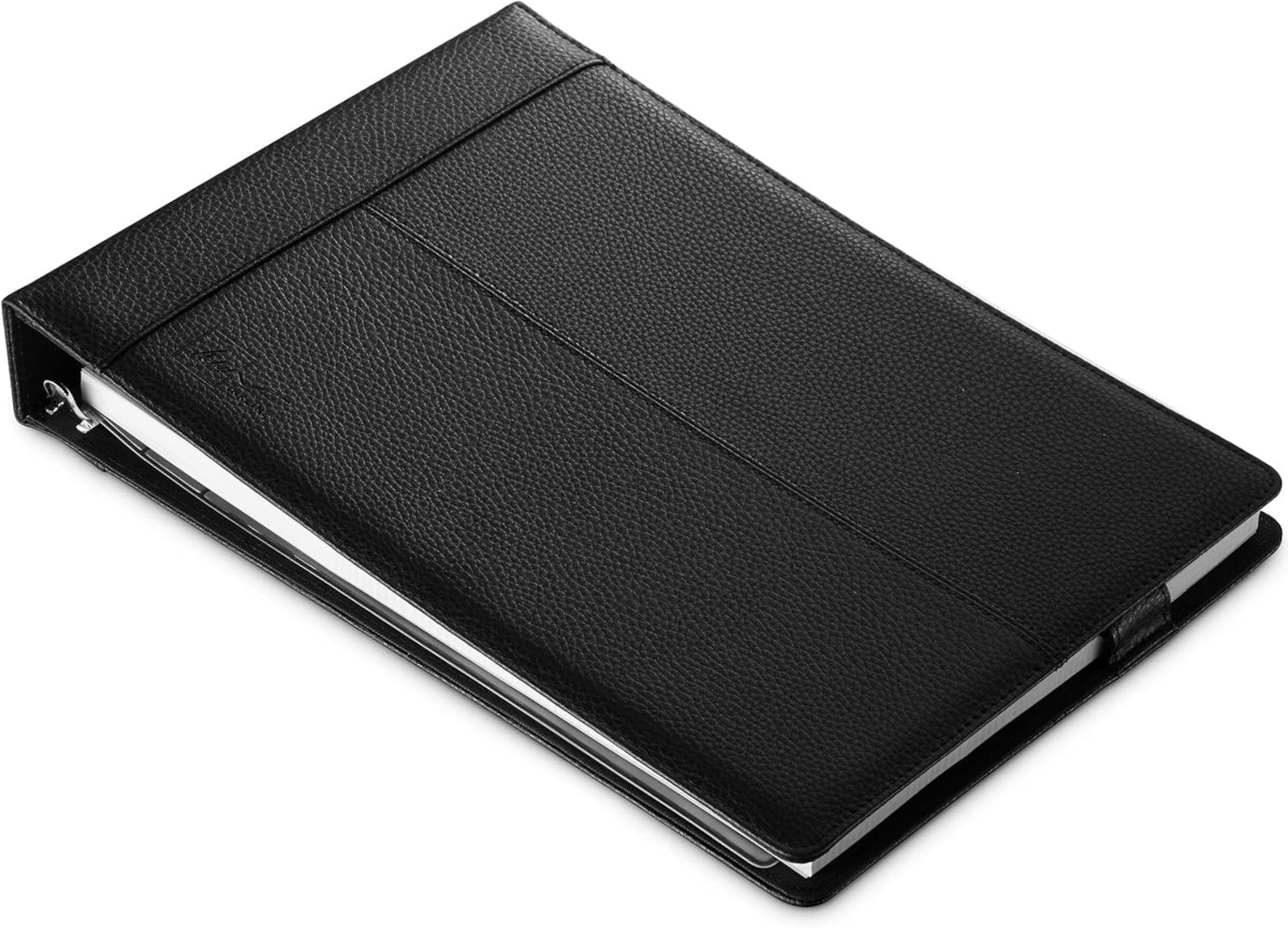 Leather Check Binder, Inkline Executive 7 Ring Check Binder, 500 Check ...