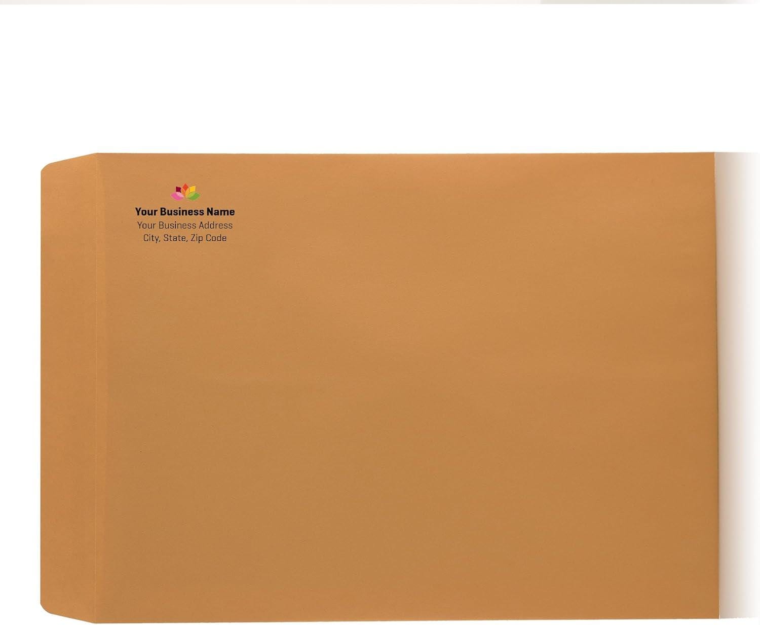 Custom Printed Envelopes, Personalized With Logo and Address Envelopes ...