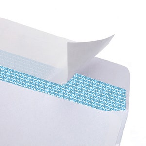 10 Envelopes No Window Quick-seal Security Tinted 20 Count - Etsy