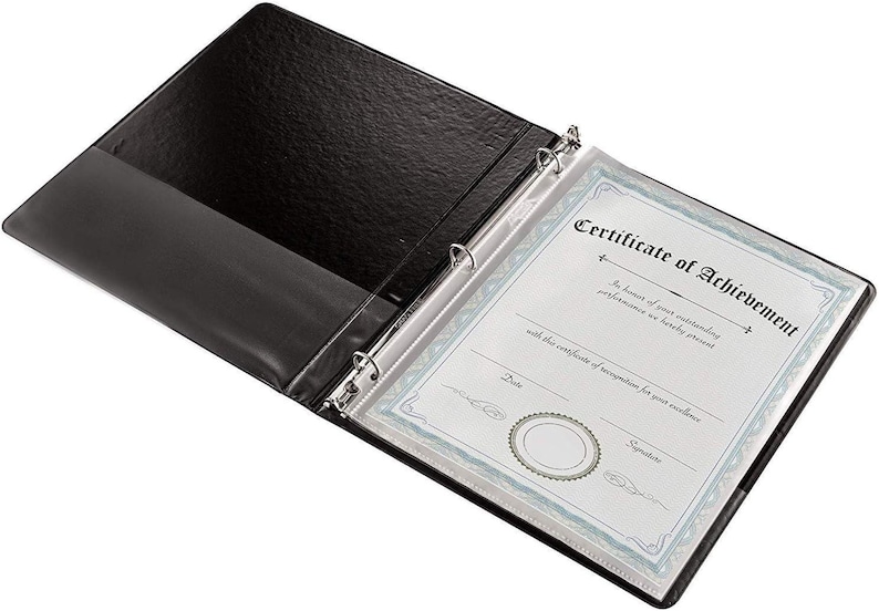 Durable Sheet Protectors, Clear Presentation Sheet Protectors, Heavy ...