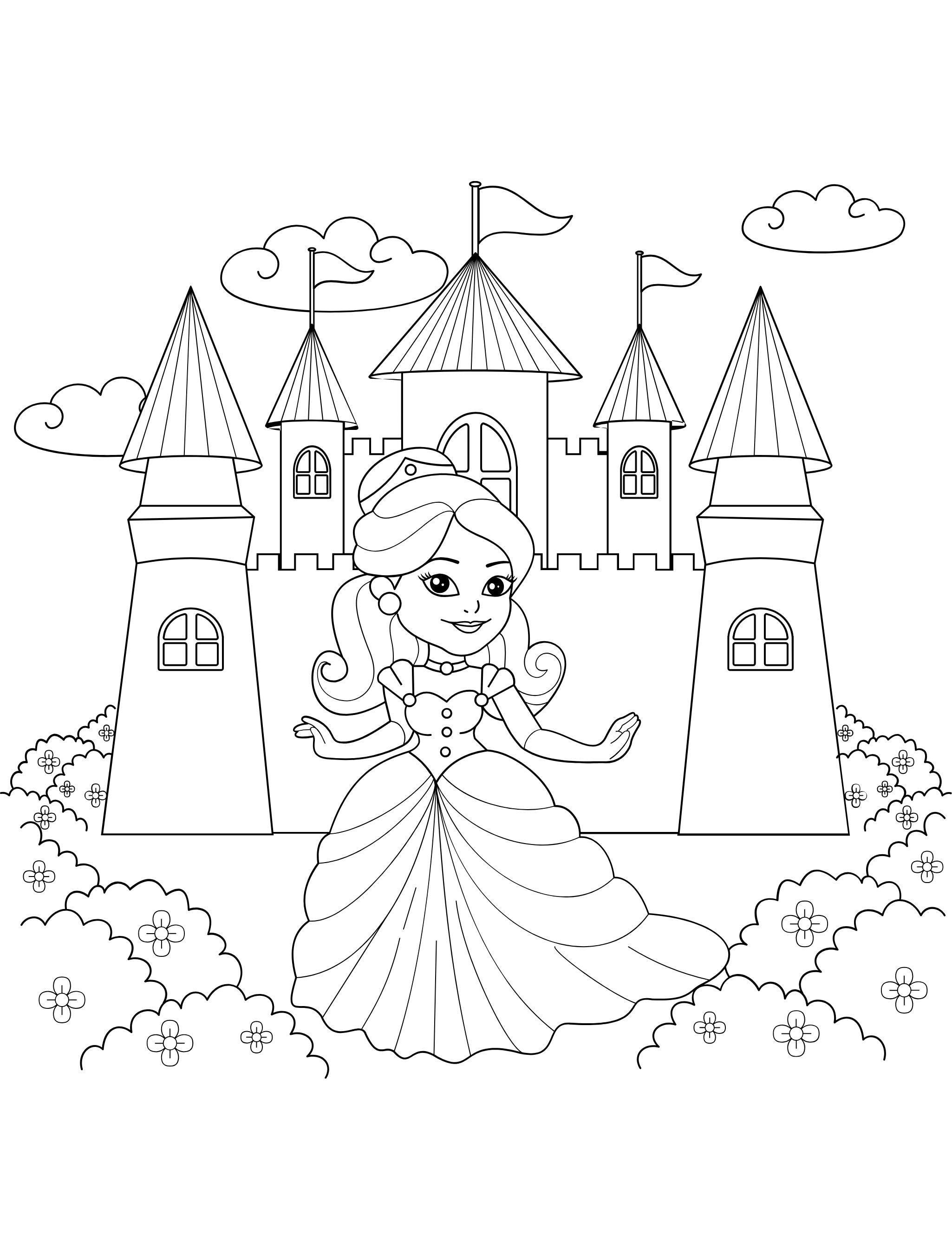 Printable Cute Coloring Pages for Kids, 30 Coloring Pages for Toddler ...