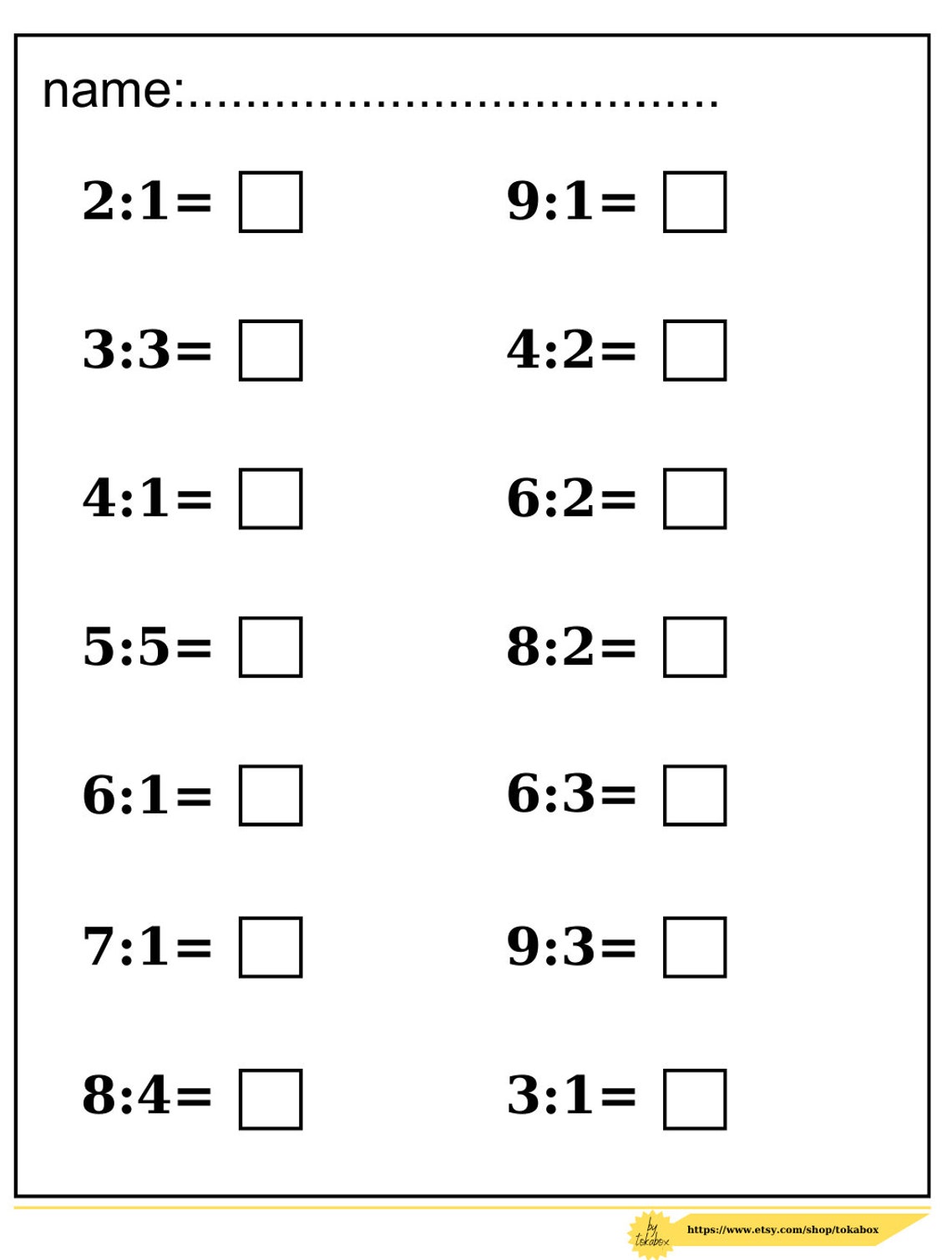 Math Worksheets 10 Page Printable Instant Download Addition Subtraction ...