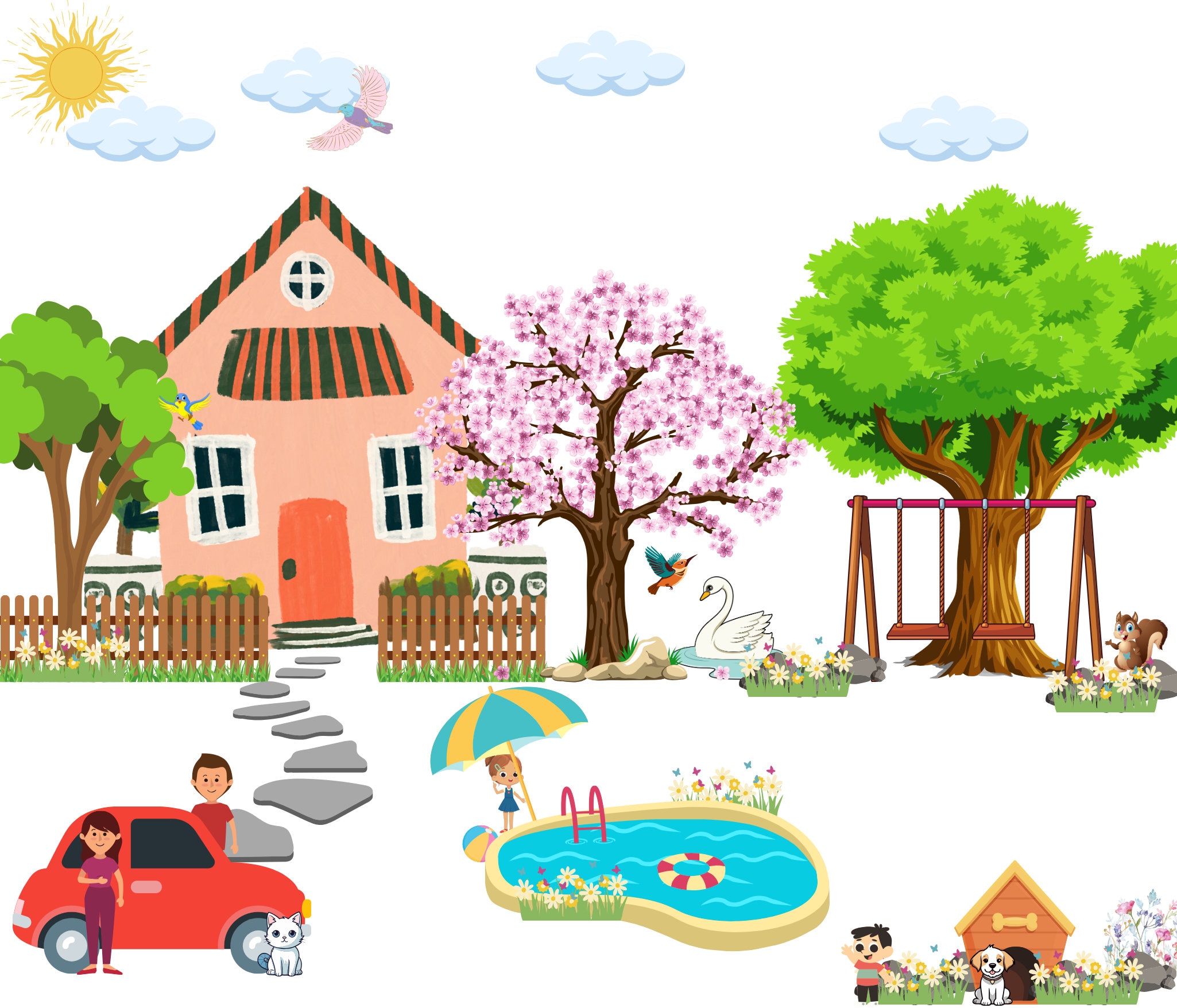 42 Piece Cut and Paste Activity Page Digital Kids Activity - Etsy