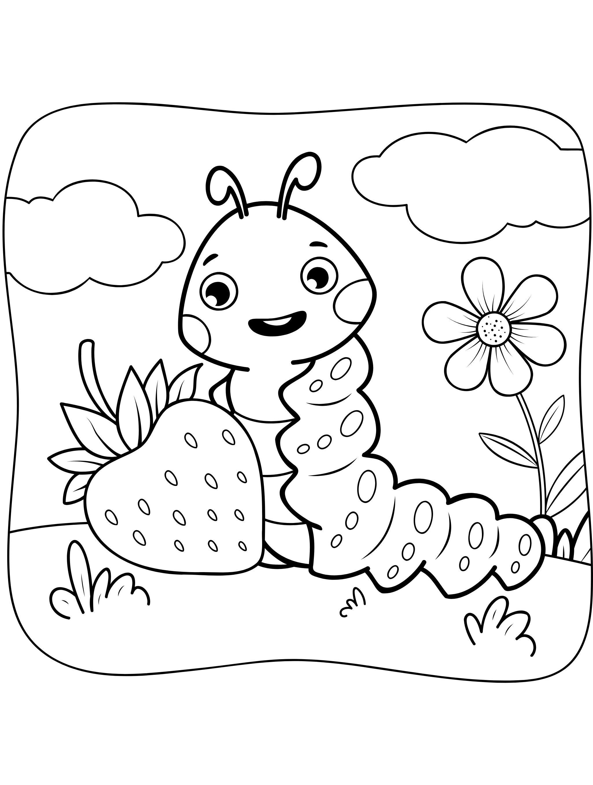Printable Cute Coloring Pages for Kids 30 Coloring Pages for - Etsy