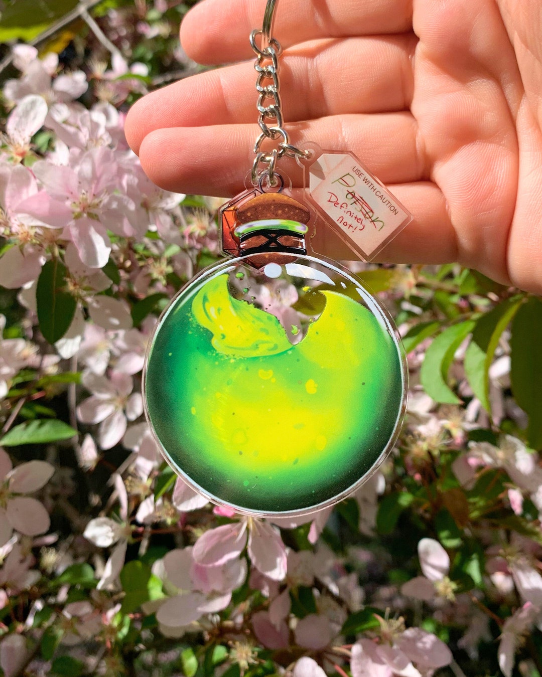 Potion Bottle Keychains - Acrylic Charms - Etsy