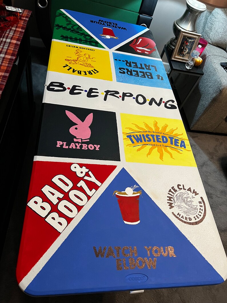 Custom Beerpong Table - Etsy