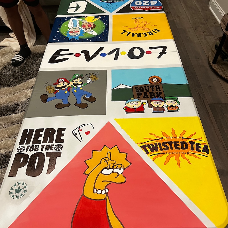 Beer Die Table - Etsy