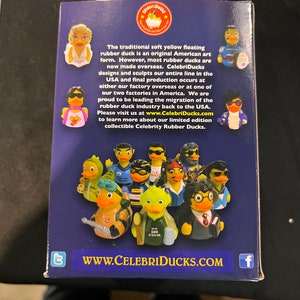 Joliet Drake Cruise Brothers RUBBER DUCK, Celebriduck Collectable ...