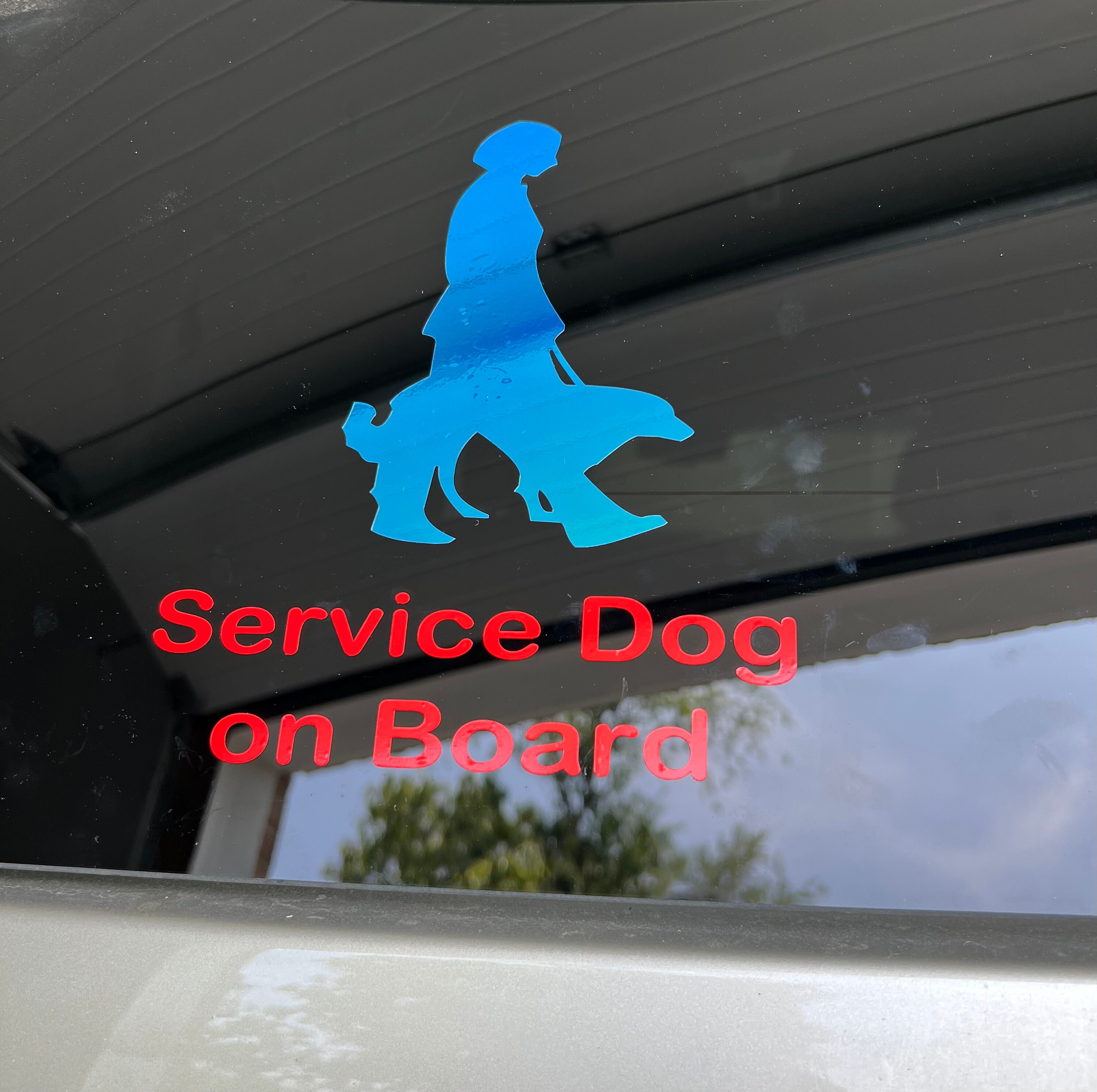 Service Dog on Board Decals Spread Awareness Display and - Etsy