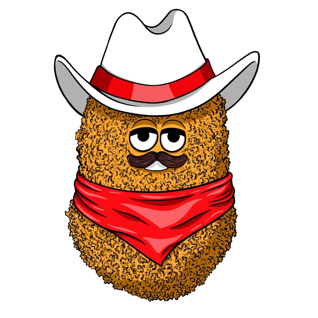 The Cowboy Nugget Gift Wrapping Paper Rolls, 1pc - Etsy