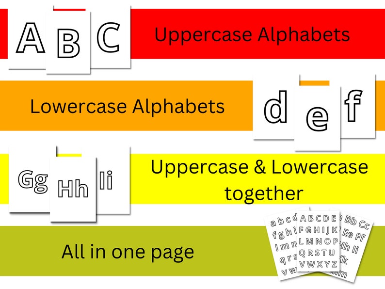 Printable Alphabet Uppercase Lowercase, English Alphabet Coloring Page ...